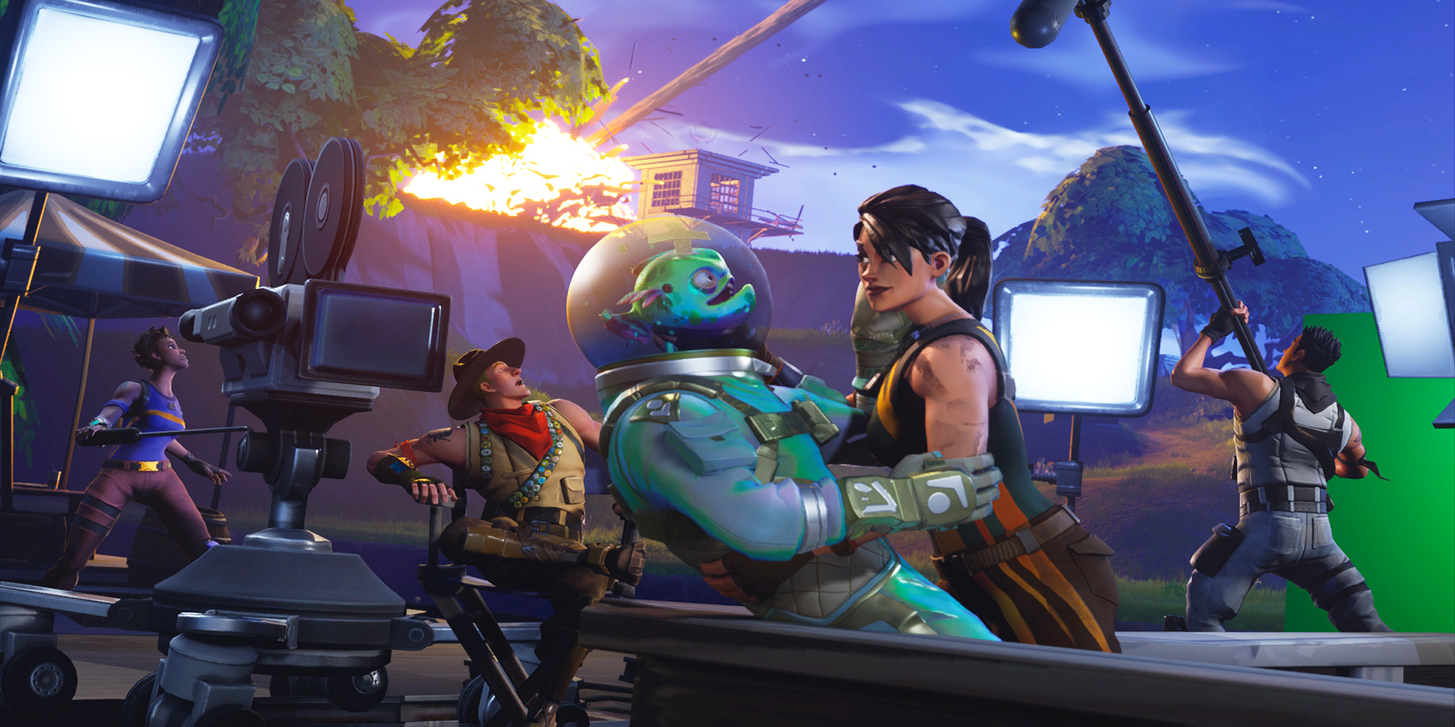 Fortnite Quiet on the Set! Loading Screen - Pro Game Guides
