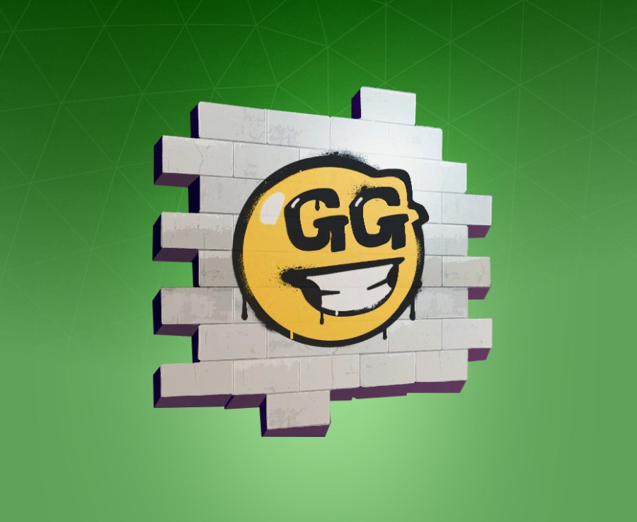 Fortnite GG Smiley Spray - Pro Game Guides