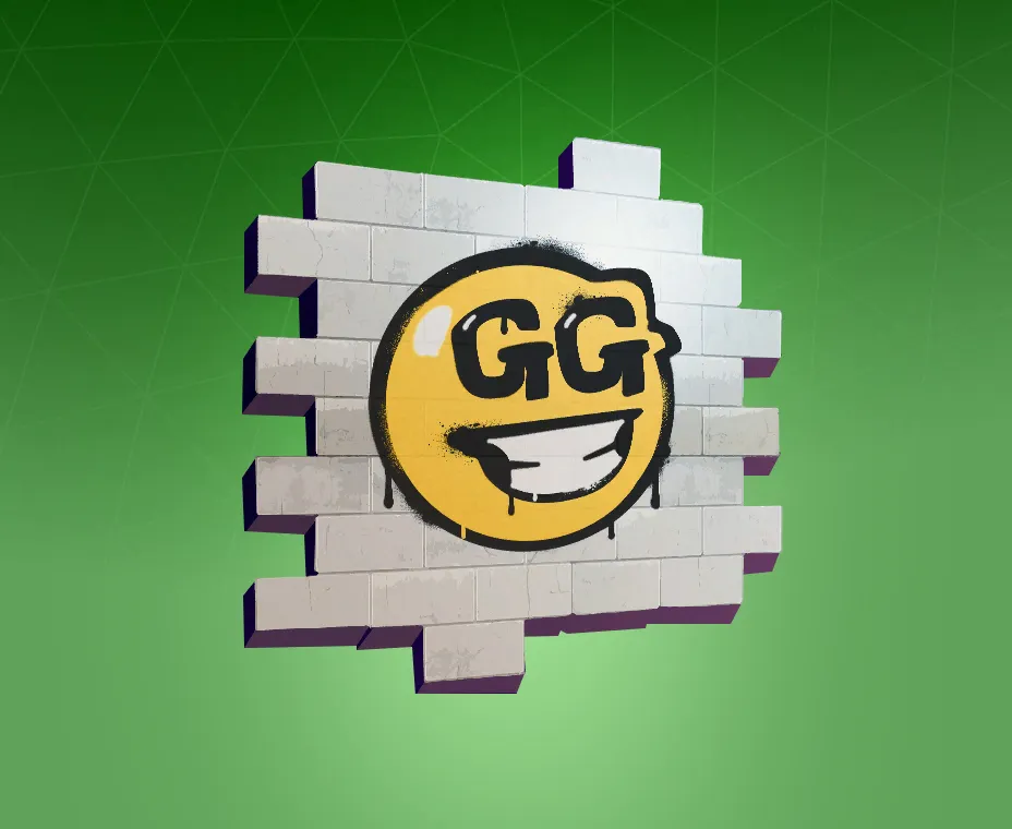 Fortnite GG Smiley Spray - Pro Game Guides