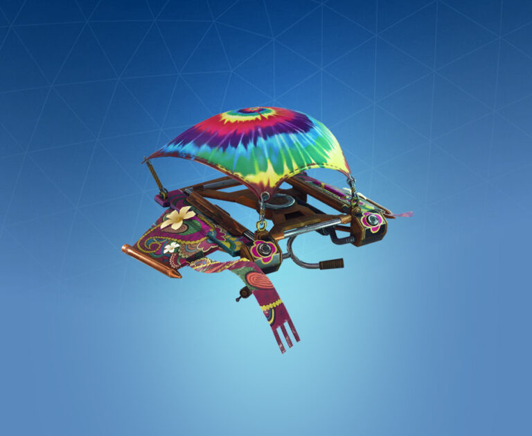 Fortnite Tie-dye Flyer Glider - Pro Game Guides