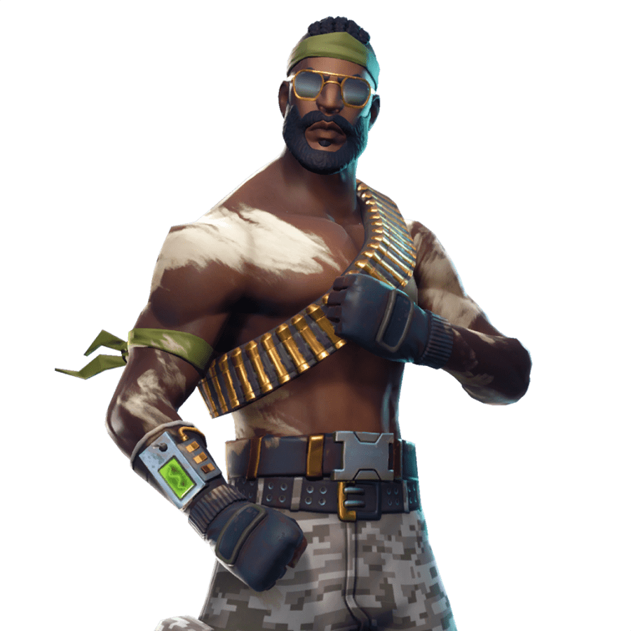 Fortnite Bandolier Skin - Character, PNG, Images - Pro Game Guides
