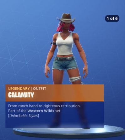 Fortnite Calamity Skin - Character, PNG, Images - Pro Game Guides