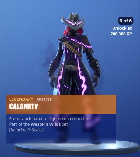 Fortnite Calamity Skin - Character, PNG, Images - Pro Game Guides