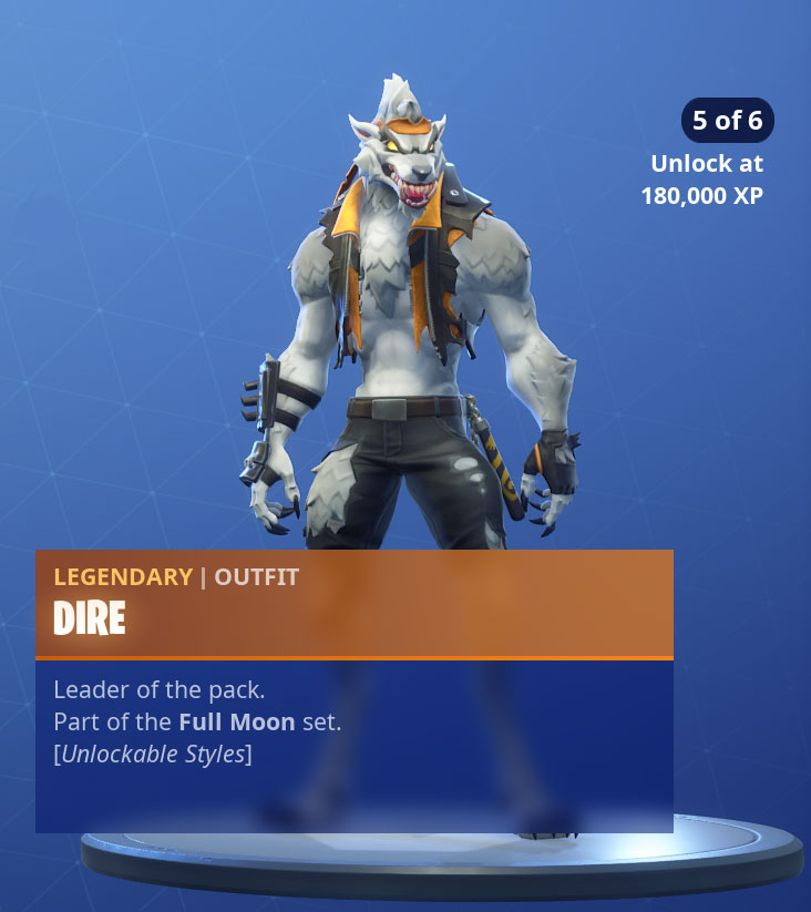 Fortnite Dire Skin - Character, PNG, Images - Pro Game Guides