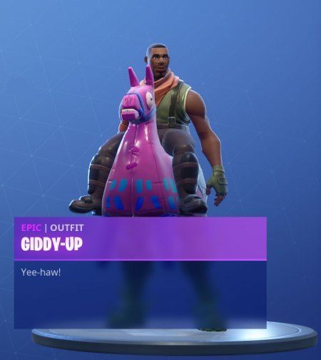 Fortnite Giddy-Up Skin - Character, PNG, Images - Pro Game Guides