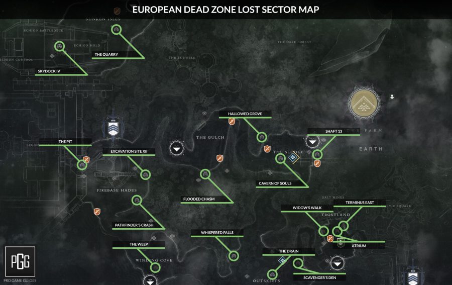 Destiny 2 Lost Sector Locations & Maps - All Lost Sectors in Destiny 2 ...