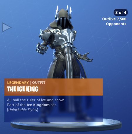 Fortnite The Ice King Skin - Character, PNG, Images - Pro Game Guides