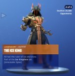 Fortnite The Ice King Skin - Character, PNG, Images - Pro Game Guides