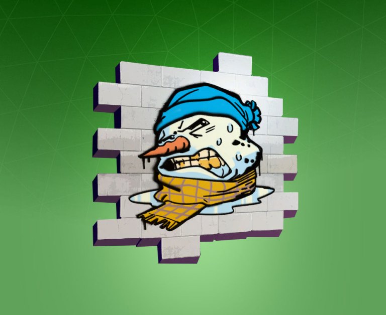 Fortnite Melting Snowman Spray - Pro Game Guides