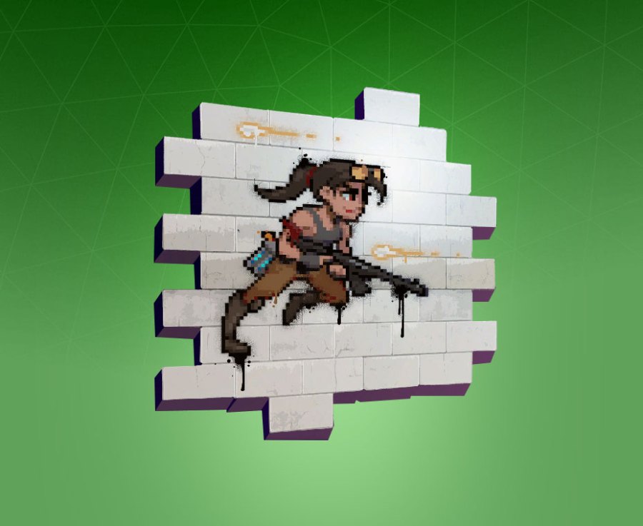 Fortnite Pixel Ramirez Spray - Pro Game Guides