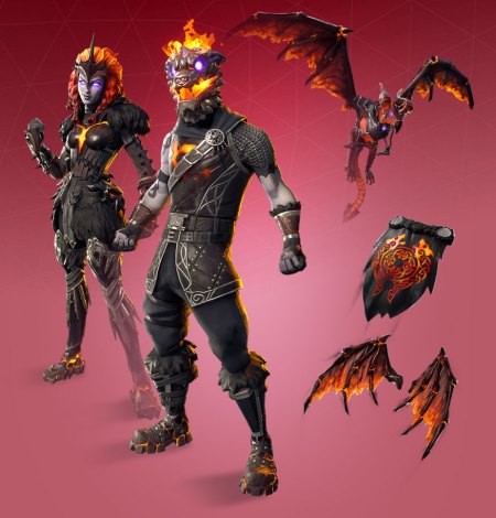 Fortnite Molten Valkyrie Skin - Character, PNG, Images - Pro Game Guides