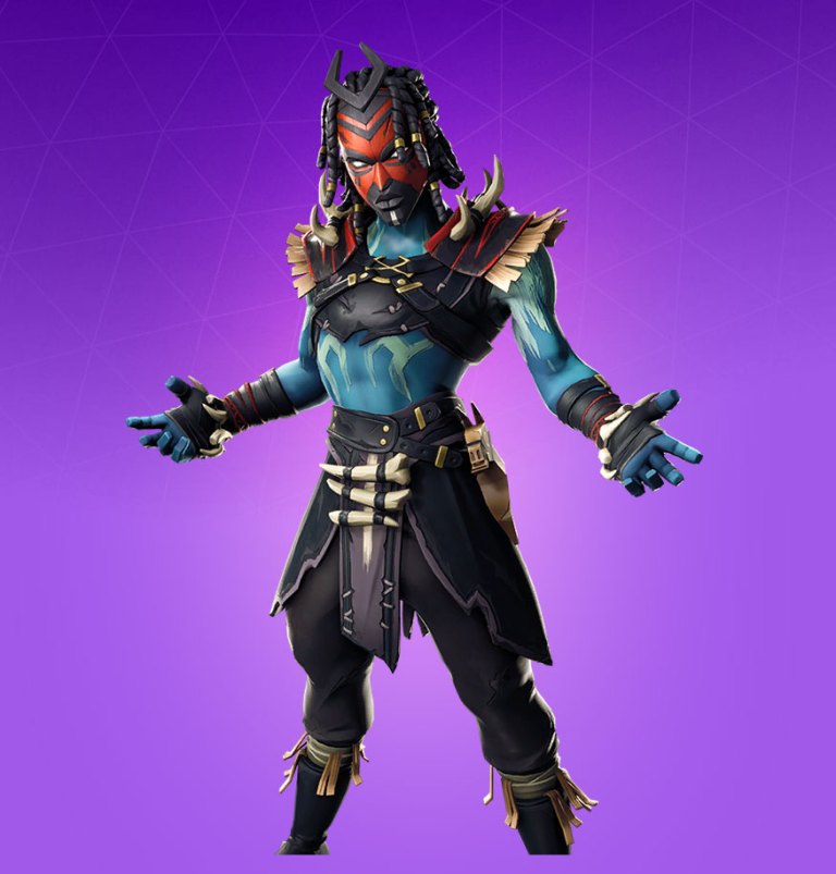 Fortnite Shaman Skin - Character, PNG, Images - Pro Game Guides