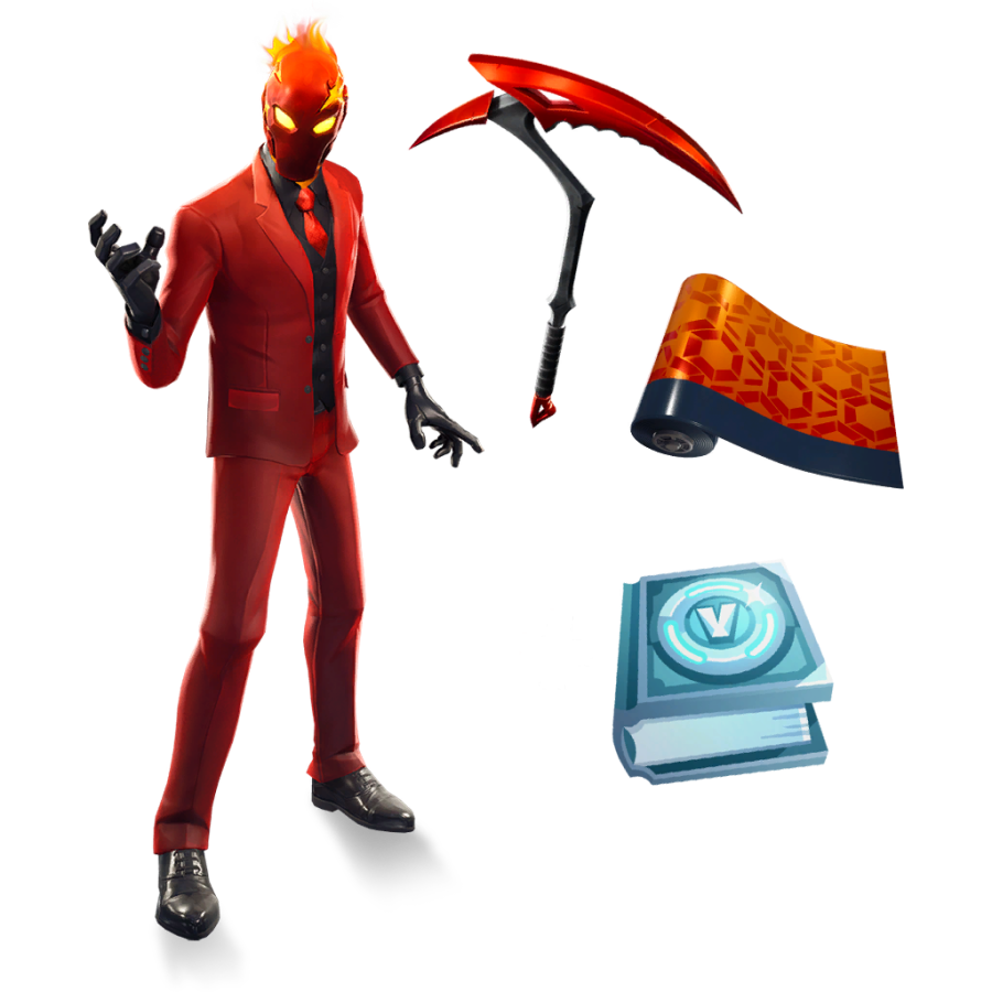 Fortnite Inferno Skin - Character, PNG, Images - Pro Game Guides
