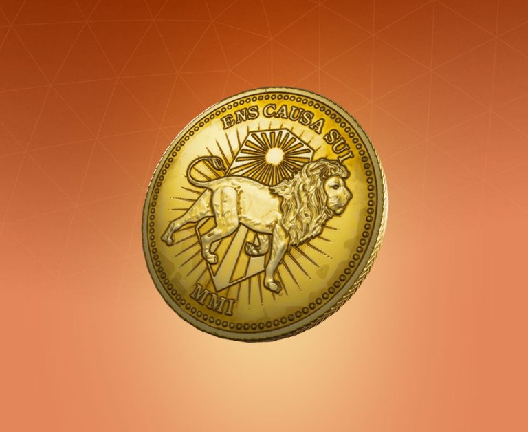 Fortnite Gold Token Back Bling - Pro Game Guides