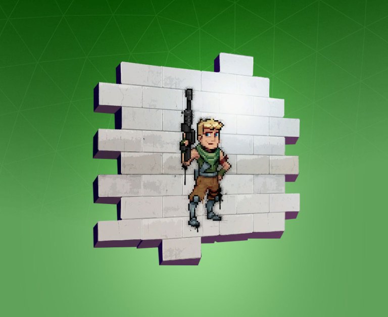Fortnite Pixel Jonesy Spray - Pro Game Guides