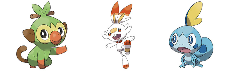 Pokemon Sword and Shield Starters - Leaks, Evolutions, Final Forms ...