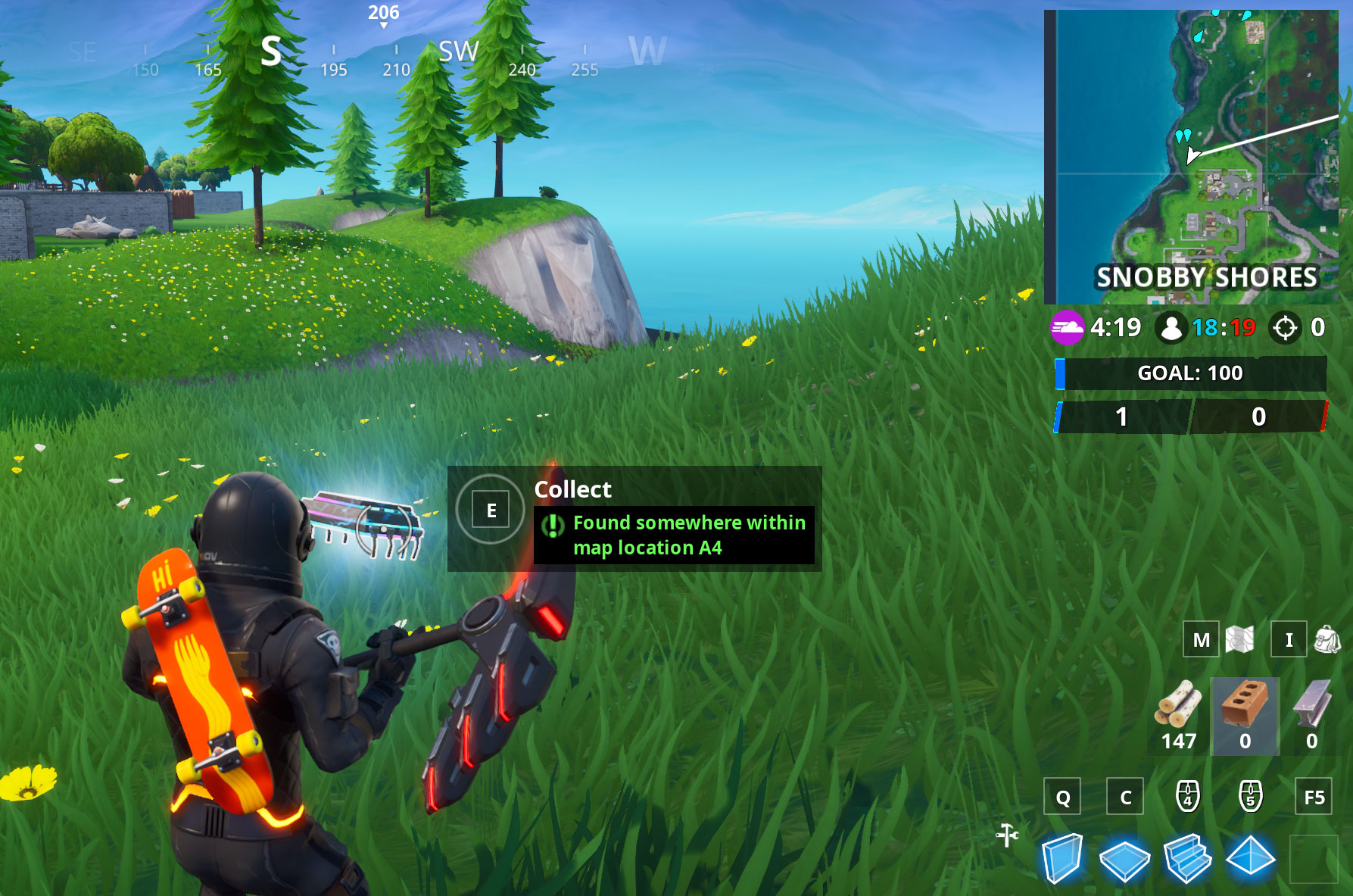 Fortbyte 27 Location: Found somewhere within map location A4 - Pro Game ...