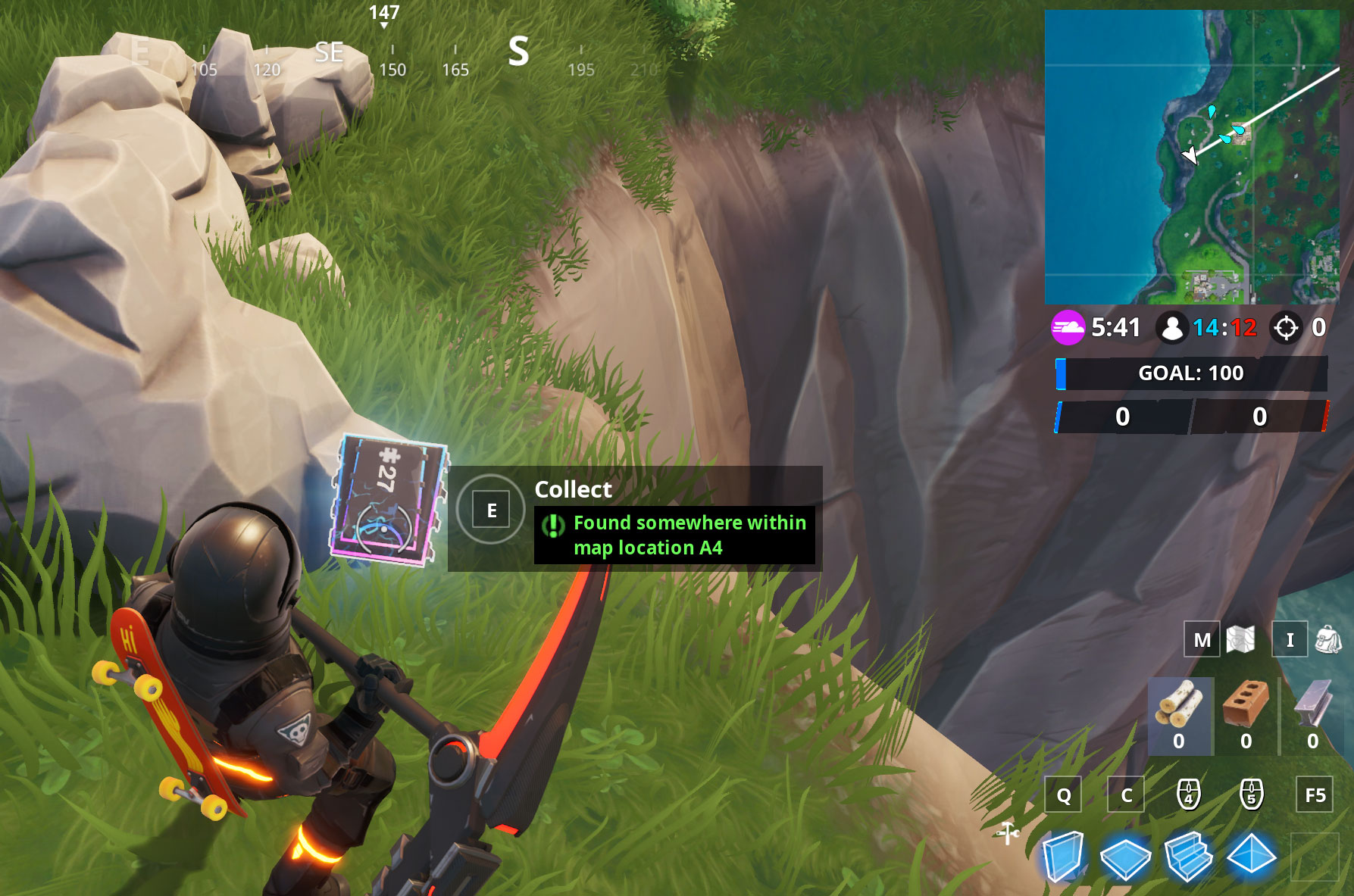 Fortbyte 27 Location: Found somewhere within map location A4 - Pro Game ...