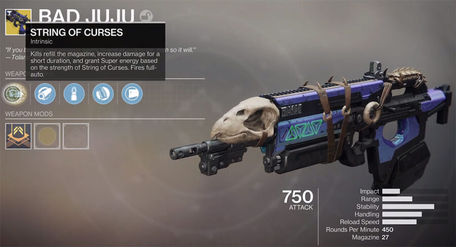 Destiny 2: Bad Juju Quest Steps Guide - Perks, Quest Start, Ornaments ...