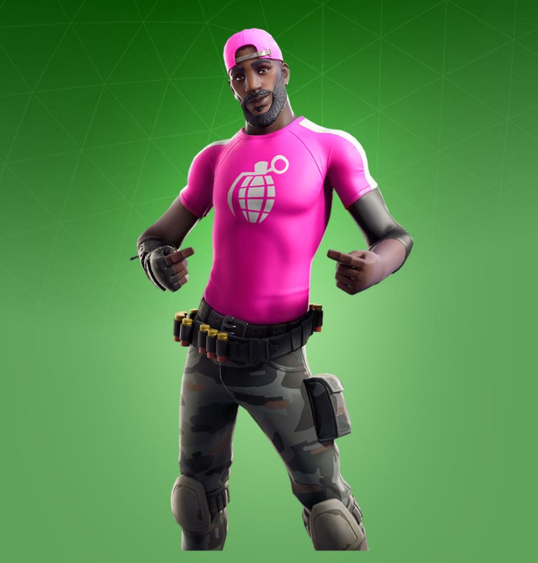 Fortnite Lt. Logo Skin - Character, PNG, Images - Pro Game Guides
