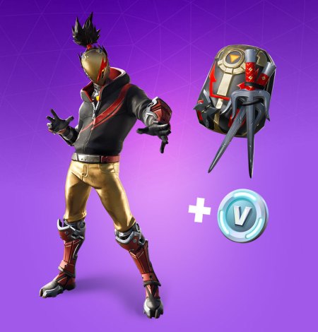 Fortnite Red Strike Skin - Character, PNG, Images - Pro Game Guides