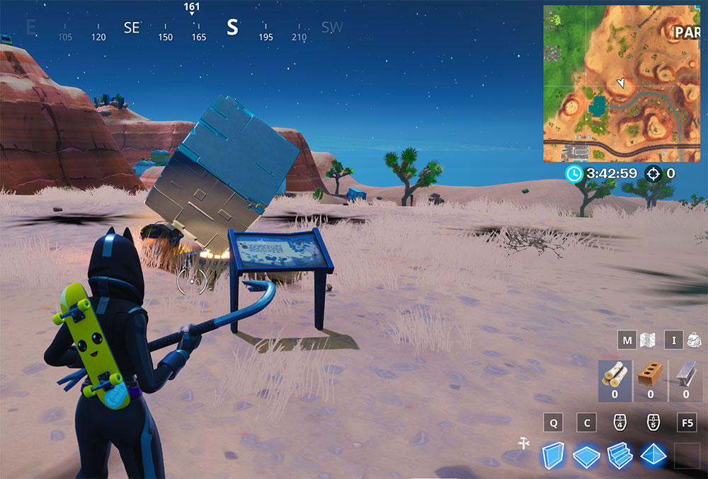 Fortnite Cube Memorial Locations - Desert & Lake Cube Memorials ...