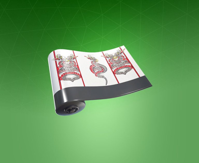 Fortnite White Dragon Wrap - Pro Game Guides