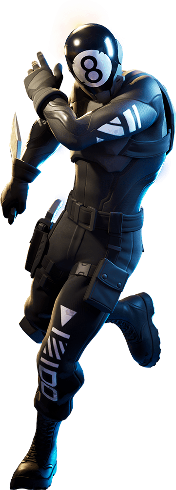 Fortnite 8-Ball vs Scratch Skin - Character, PNG, Images - Pro Game Guides