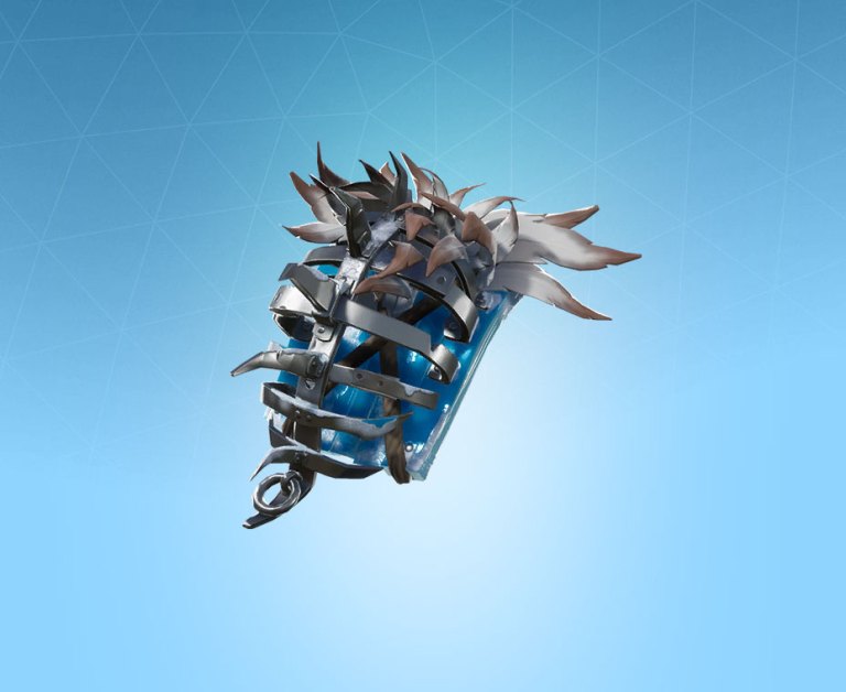 Fortnite Frozen Iron Cage Back Bling - Pro Game Guides