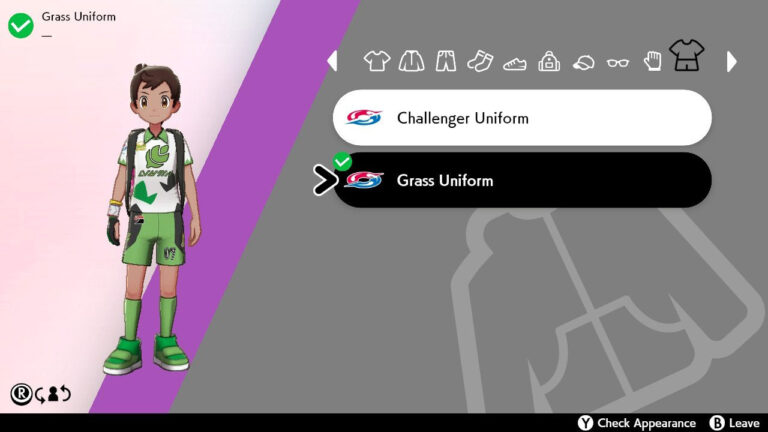 Pokemon Sword and Shield: How-to Change Your Uniform - Pro Game Guides