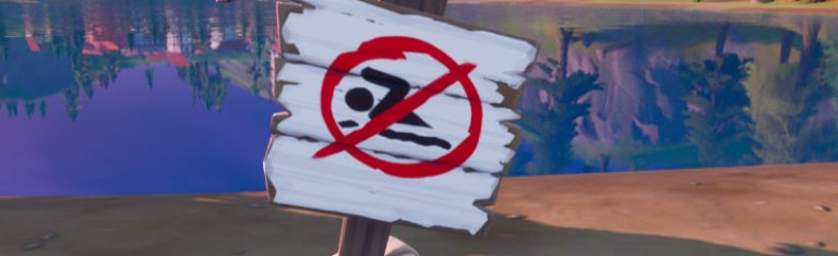 Fortnite No Swimming Sign Locations | Pro Game Guides