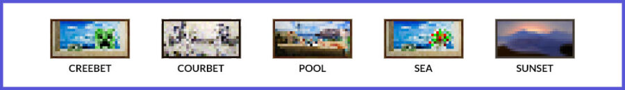 How to Make and Use a Painting in Minecraft - Painting Door & Custom ...