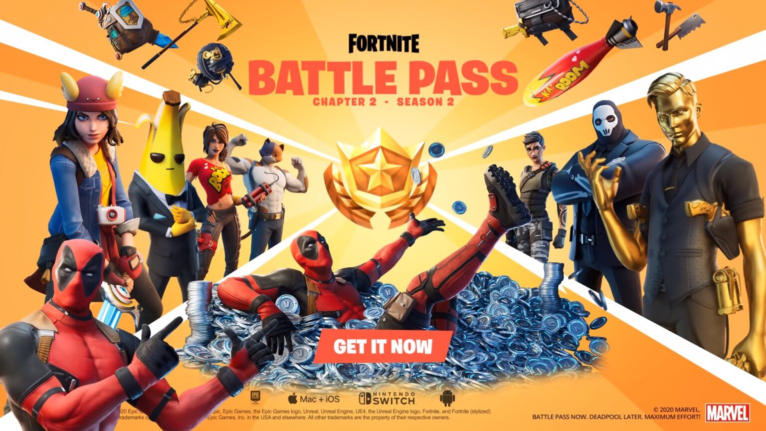 Fortnite Chapter 2: Season 2 Skins – Battle Pass Skins!