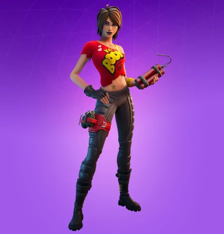 Fortnite TNTina Skin - Character, PNG, Images - Pro Game Guides
