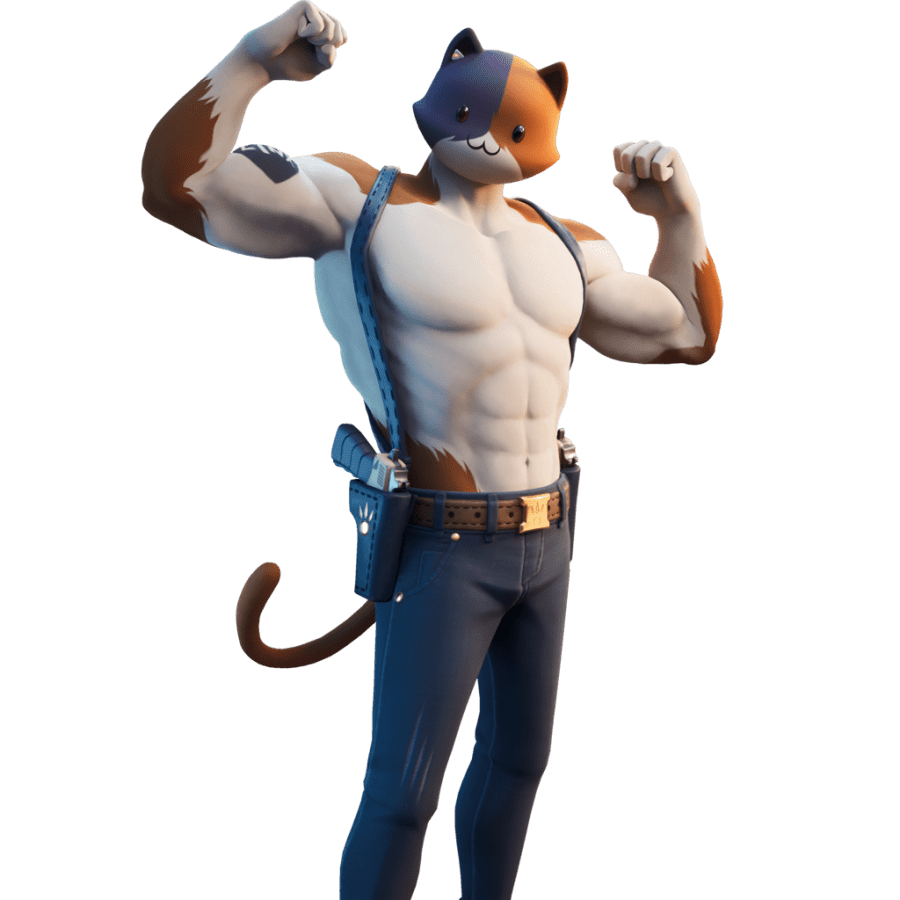 Fortnite Meowscles Skin Character Png Images Pro Game Guides