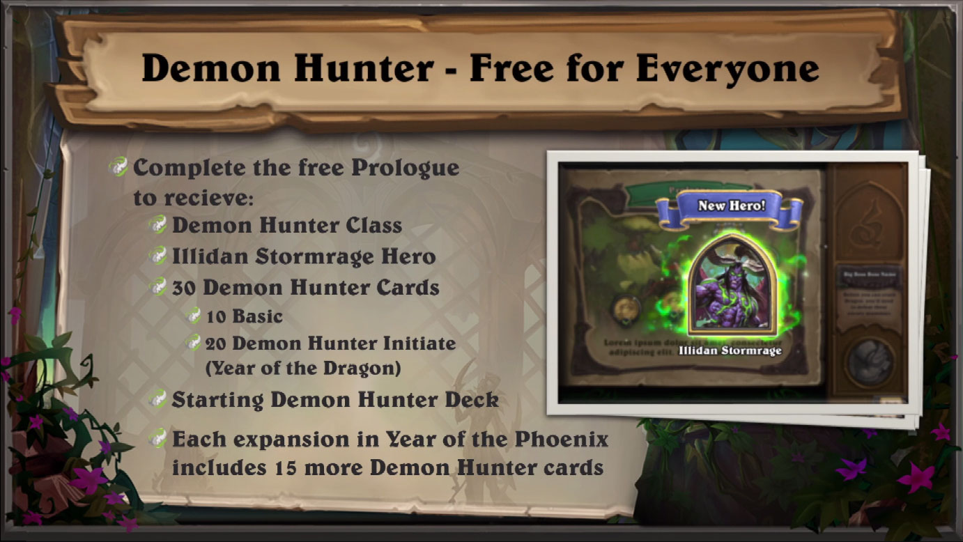 Hearthstone Demon Hunter Guide - Cards, Hero Power, Leaks - Pro Game Guides