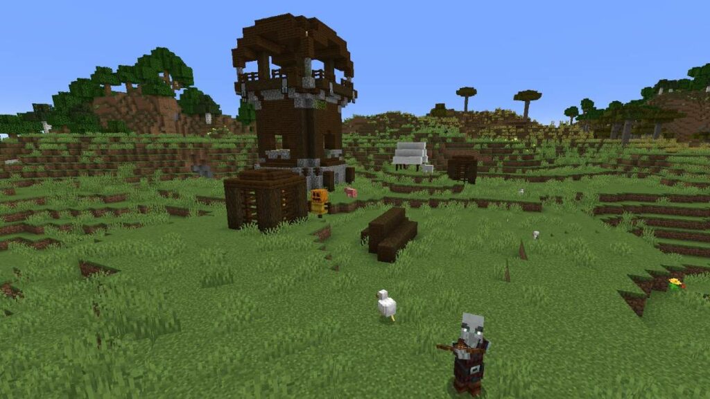 Minecraft Pillager Outpost Seeds 1.18 (PS4, PE, Bedrock, Java) - Pro ...
