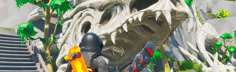 Secret Fossil Locations in Fortnite Creative Hub - Key Location! | Pro ...