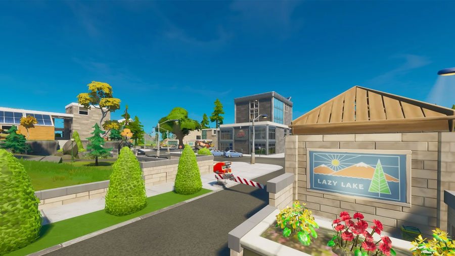 Fortnite Lazy Lake Floating Ring Locations | Pro Game Guides