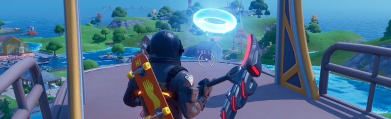Fortnite Pleasant Park Floating Ring Locations - All Blue Rings! | Pro ...