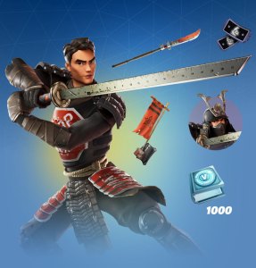 Fortnite Samurai Scrapper Skin - Character, PNG, Images - Pro Game Guides