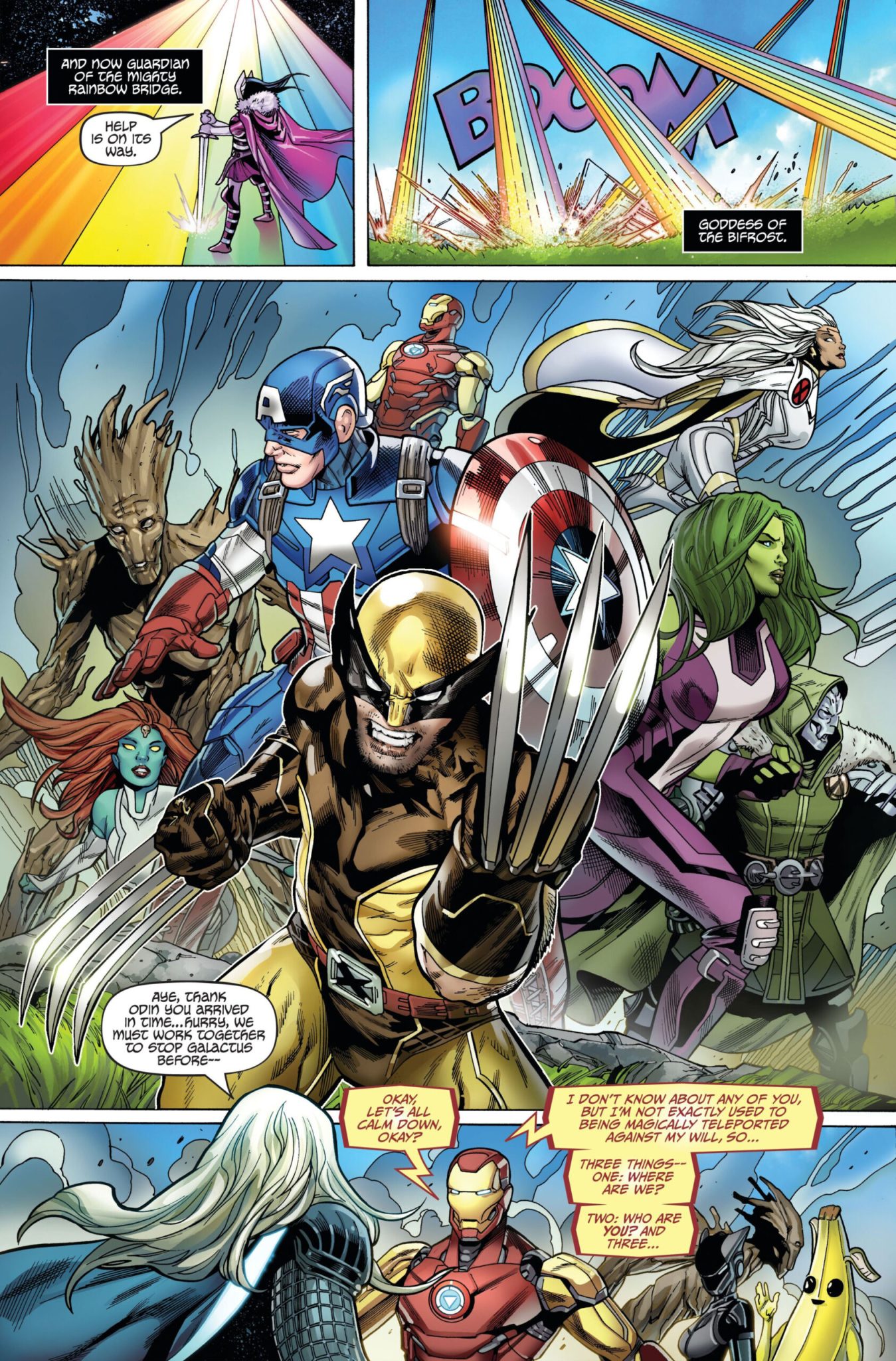 All Fortnite Comic Book Pages - Galactus & Thor | Pro Game Guides