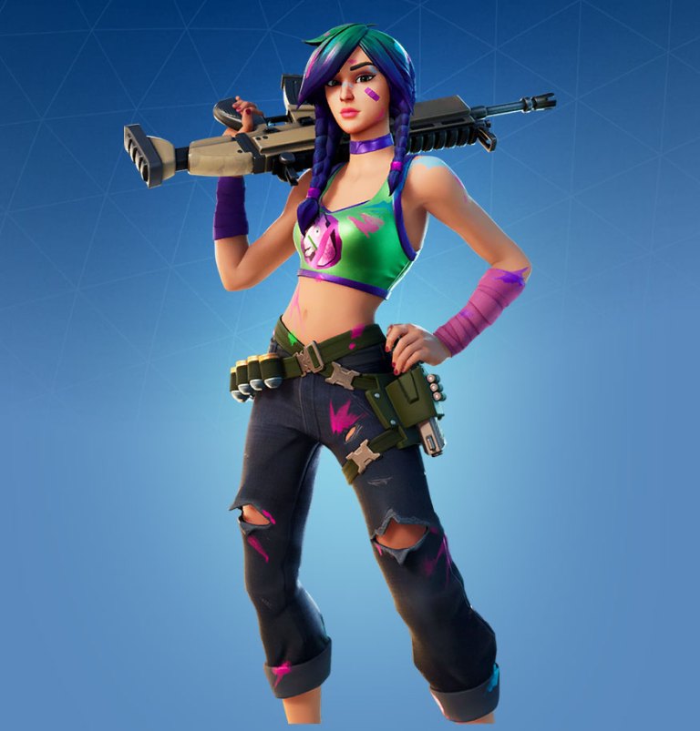 Fortnite Splatterella Skin - Character, PNG, Images - Pro Game Guides