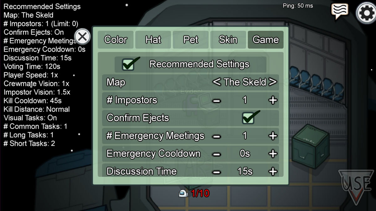 As a host, I never had the option to change map or the number of ...