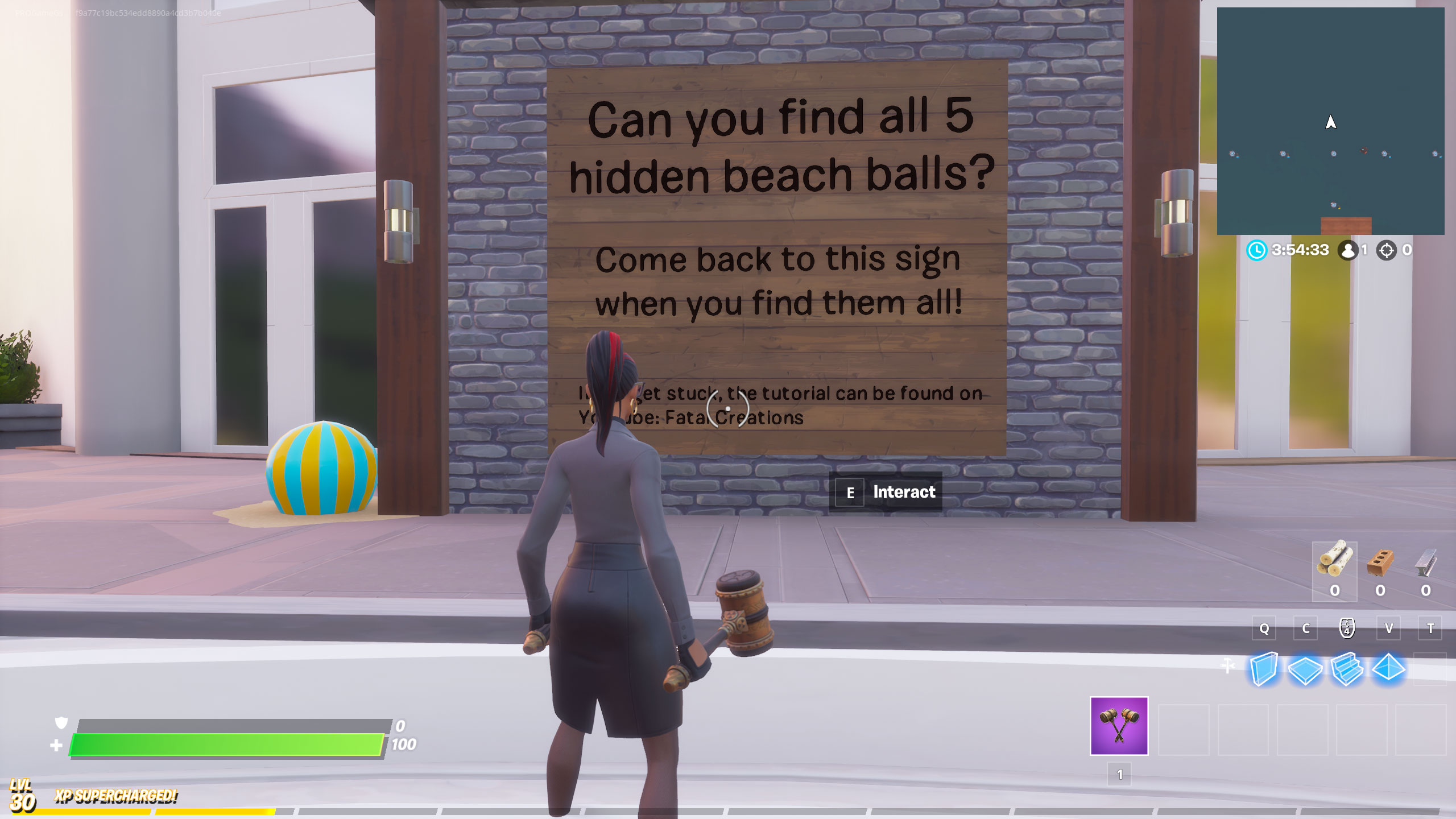 How to find beach balls in Fortnite Creative Hub! | Pro Game Guides