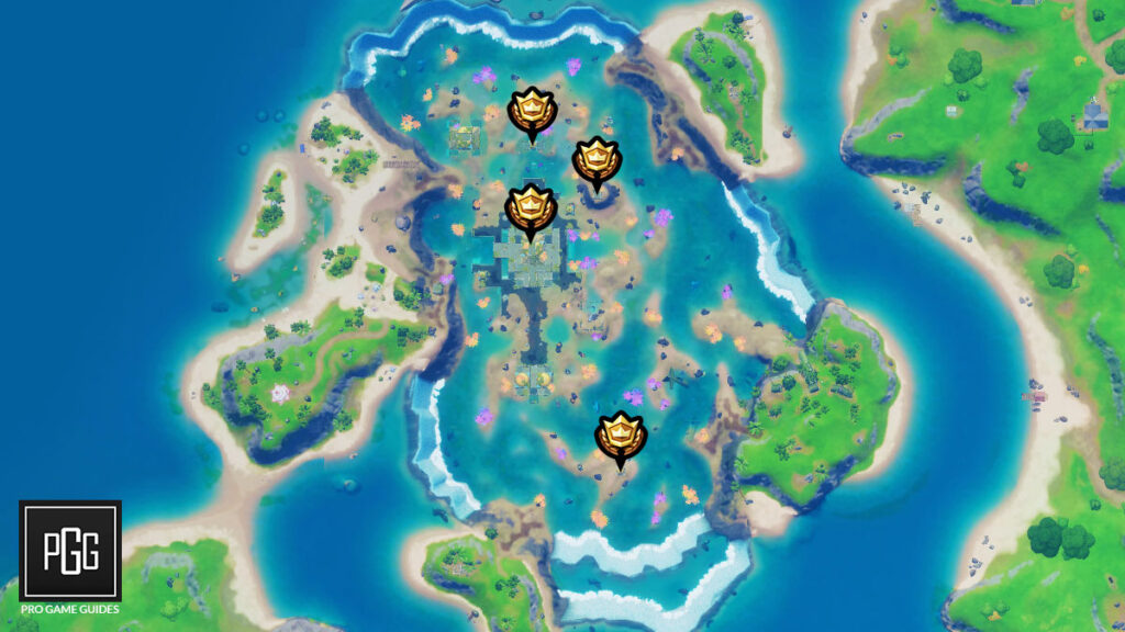 Fortnite Coral Castle Ring Locations - Pro Game Guides