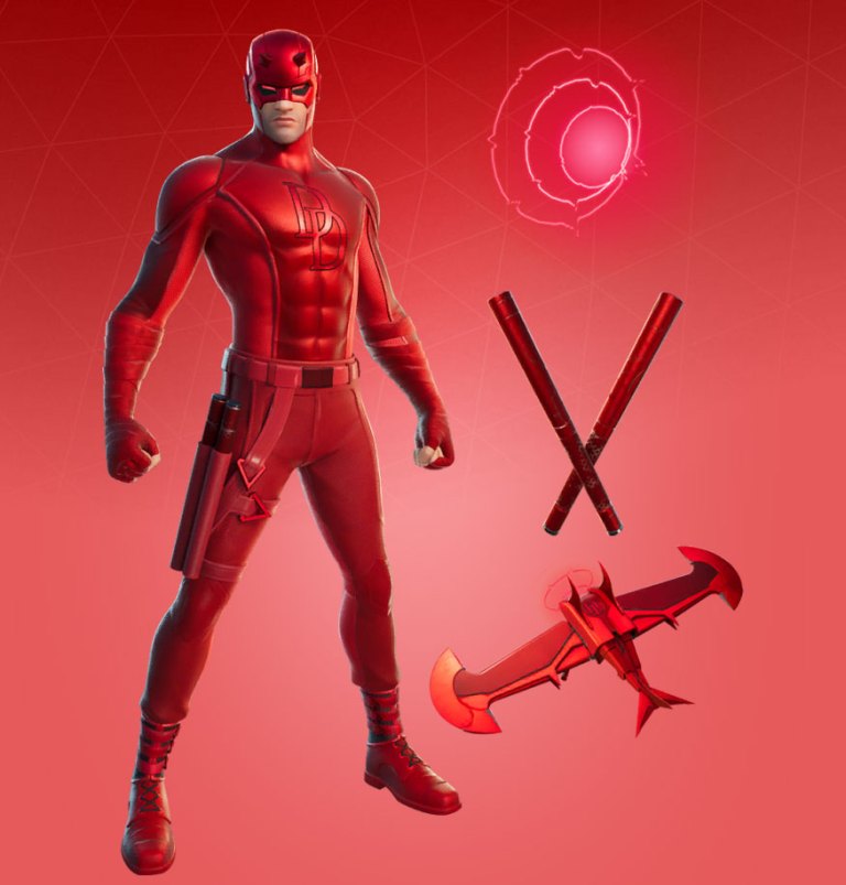 Fortnite Daredevil Skin - Character, PNG, Images - Pro Game Guides