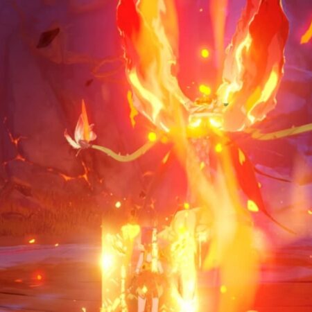 How to get past the blue and yellow Shield-Light Barriers in Enkanomiya ...