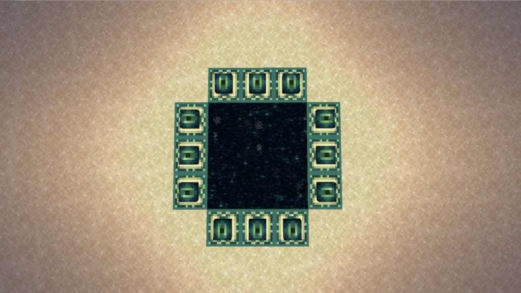 How to make an End Portal in Creative Minecraft | Pro Game Guides