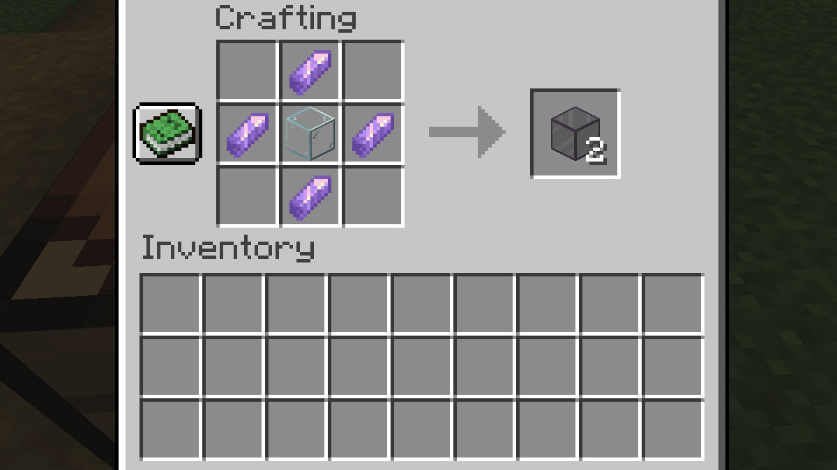 How to make Tinted Glass in Minecraft - Pro Game Guides